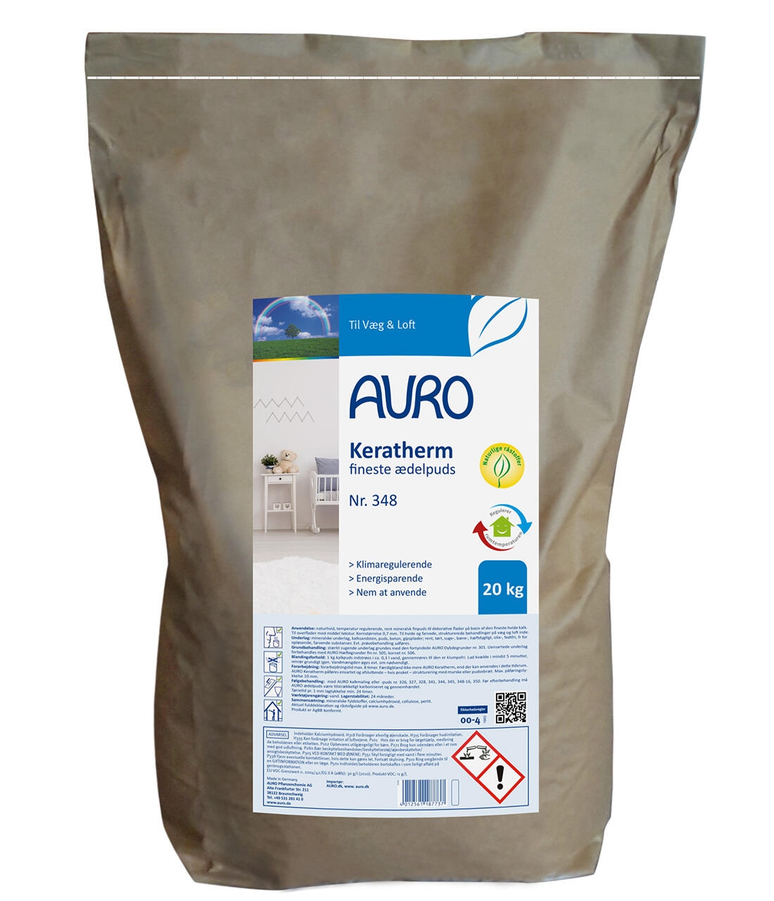 Keratherm, medium nr. 348 fra AURO.dk & Økomaling.dk – økologisk maling